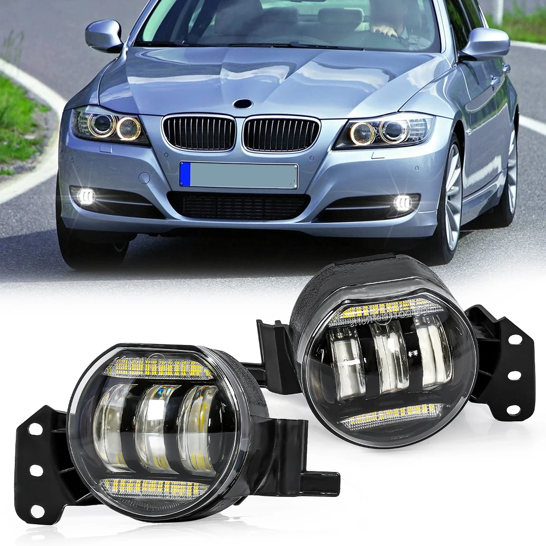 Car-Fog-Lamp-Assembly-For-BMW-E46-E60-E61-2003-2004-2005-2006-2007-2008 ...