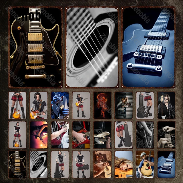 Metal Music Collage