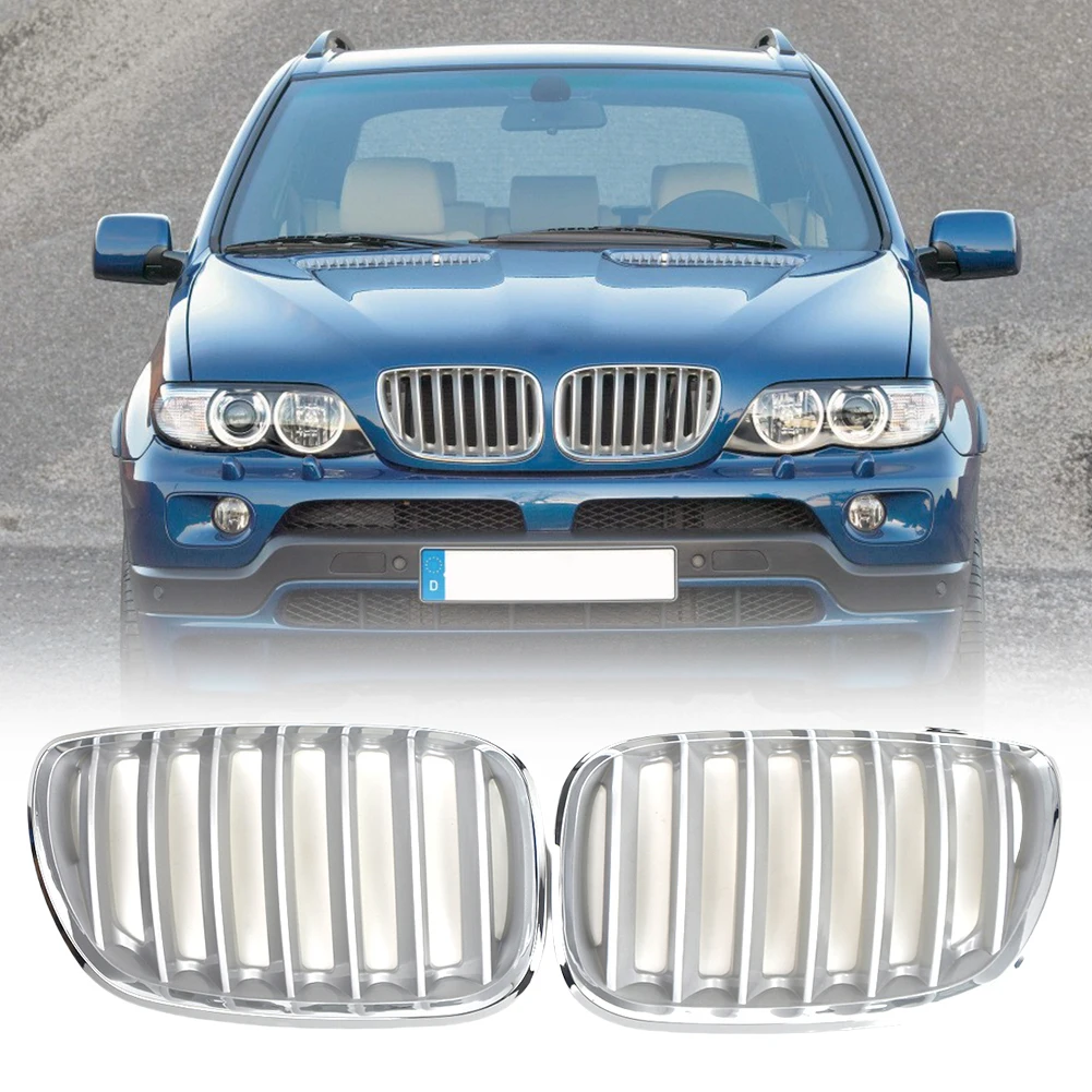 1-Pair-Car-Grilles-OEM-51137113733-51137113734-Anti-scratch-ABS-Car ...
