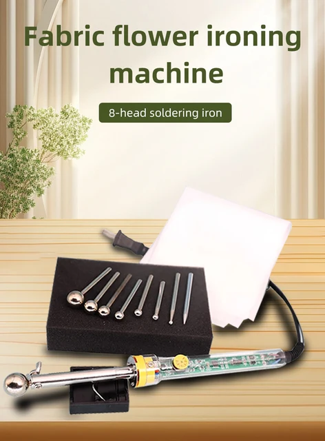 Adjustable Temperature Flower Tool 18 Heads Electric Fabric Flower ...