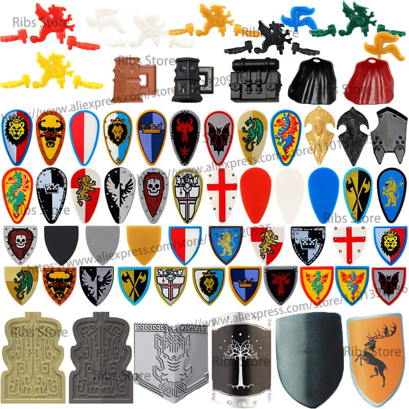 Medieval Dragon Shield Decowls