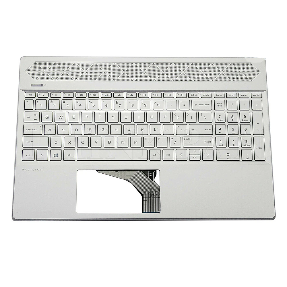 NEW Palmrest Backlit Keyboard for HP Pavilion 15 CS 15CS 15 CS0064ST ...