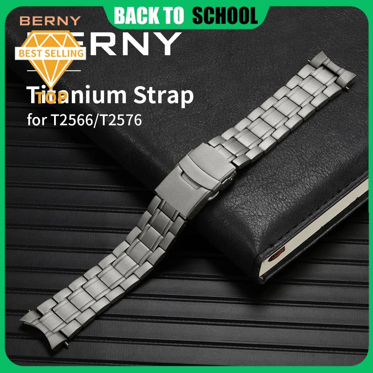 Full-Titanium-Bracelet-20mm-Quick-Release-Titanium-Watch-Band-with ...