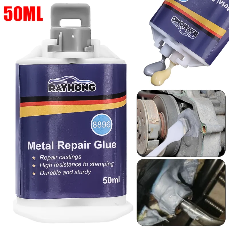 50ml-Metal-Repair-Paste-Set-High-Strength-Casting-Adhesive-Iron-Bonding ...