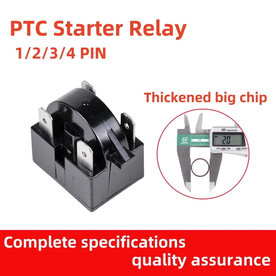 Refrigerator-PTC-Starter-Relay-1-2-3-4Pins-Compressor-Overload ...