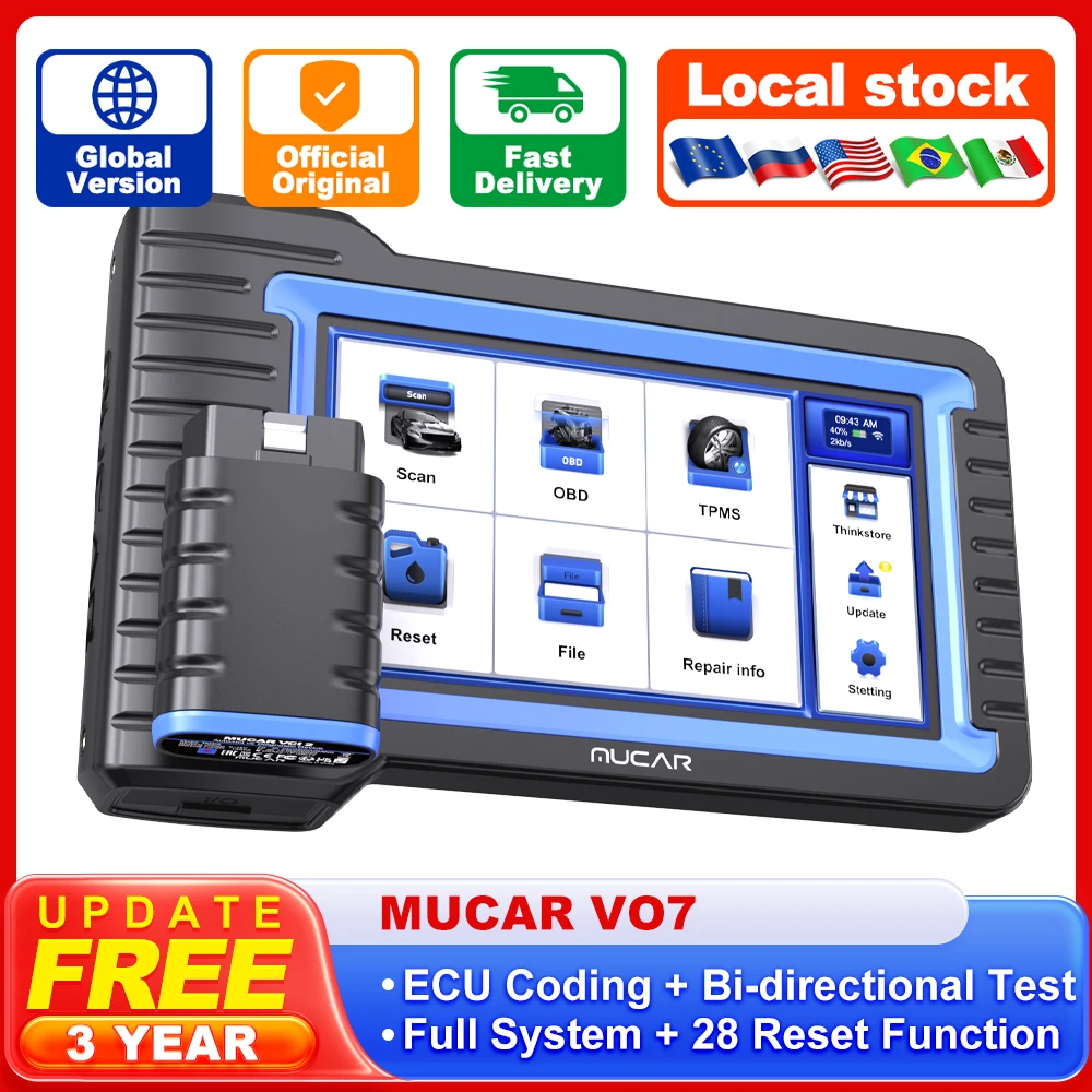 MUCAR-VO7-Automotive-OBD2-Scanner-Professional-ECU-Coding-Bidirectional ...
