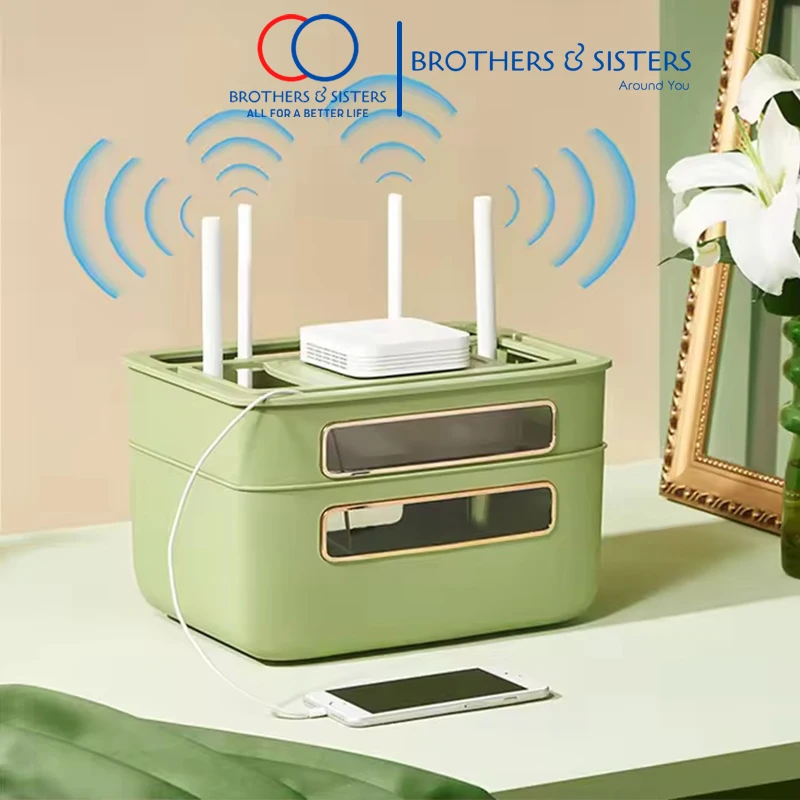 WiFi-router-storage-box-Waterproof-and-dust-proof-router-storage-box ...