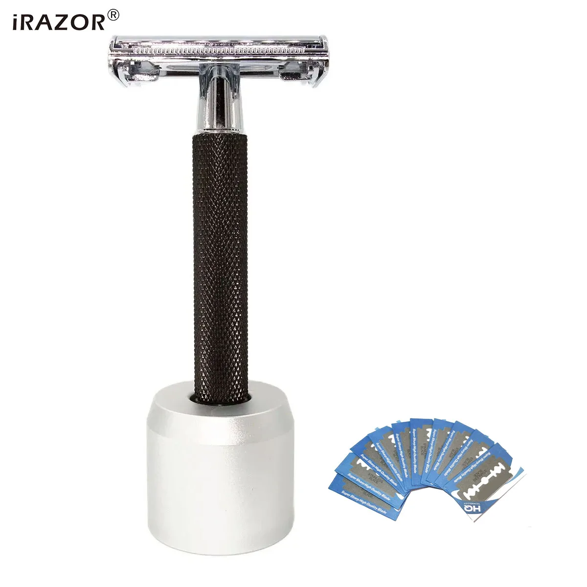 iRAZOR-Traditional-Wet-Shaver-Butterfly-Open-Double-Edge-Safety-Razor ...