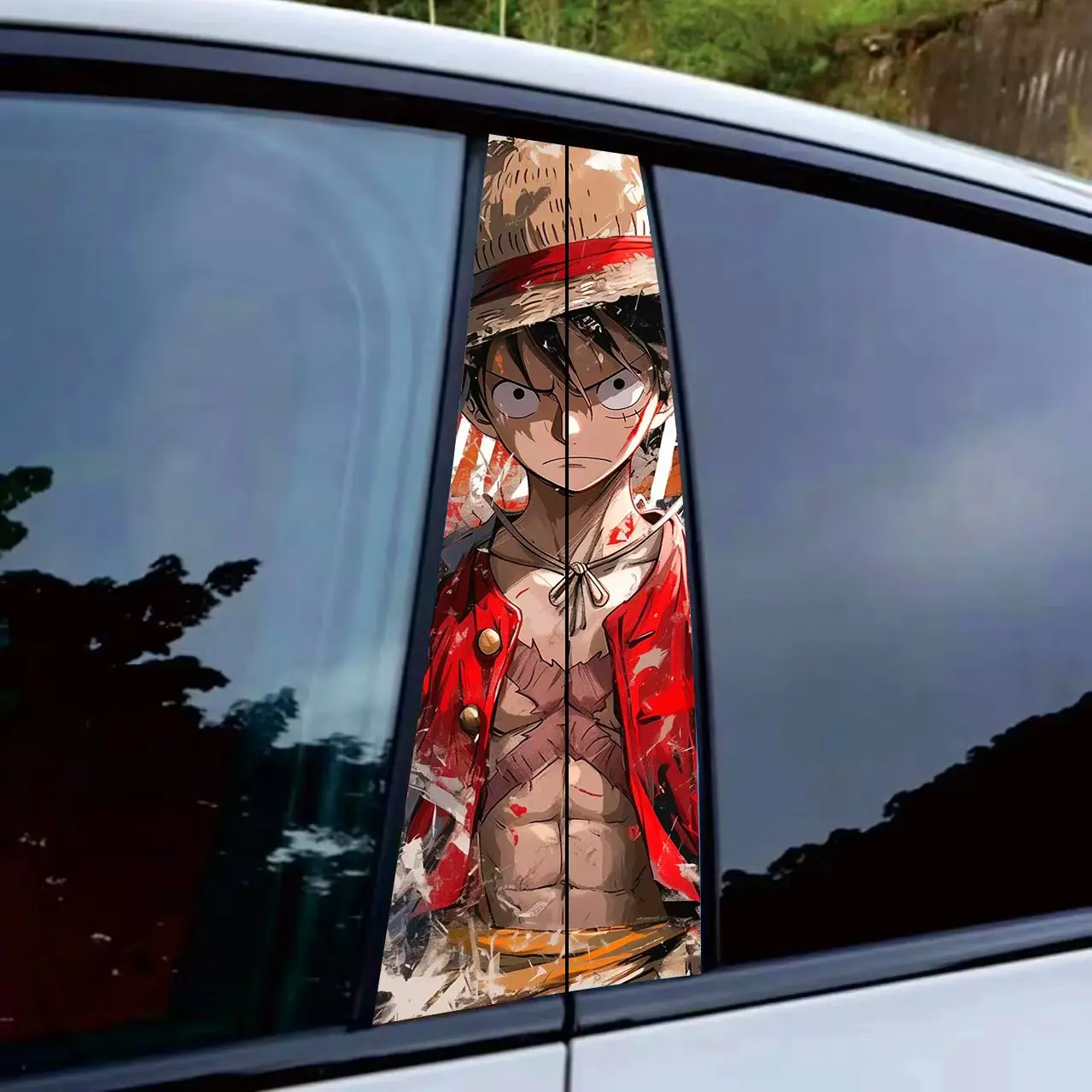 Automobile-pillar-film-sticker-B-pillar-automobile-decoration-One-Piece ...