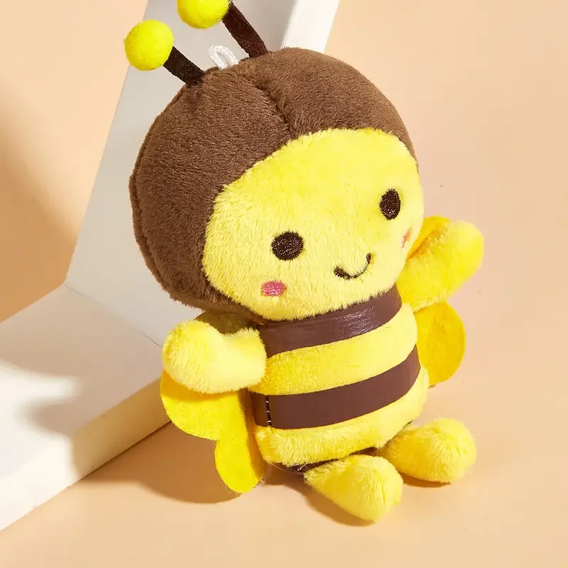 12cm Bee Festival Plush Doll Animation Bee Festival Activity Decoration ...