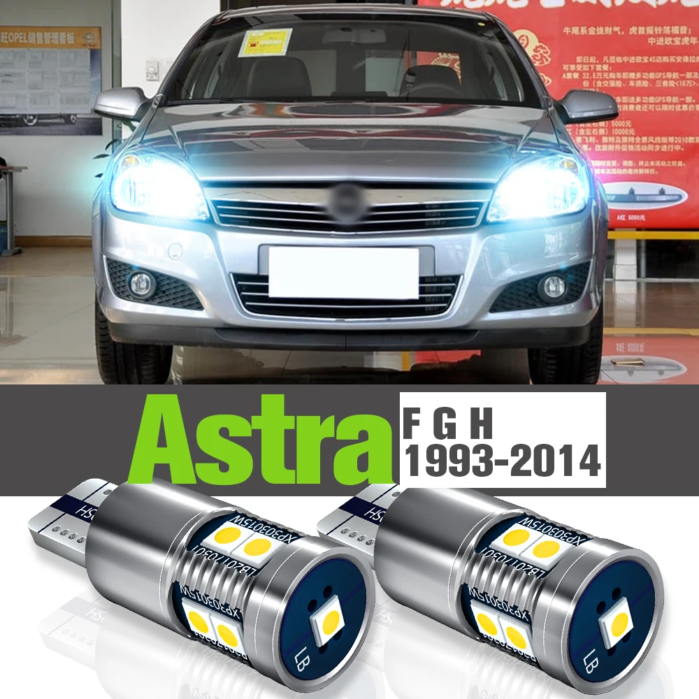 2x Led Parking Light Accessories Clearance Lamp For Opel Astra F G H ...