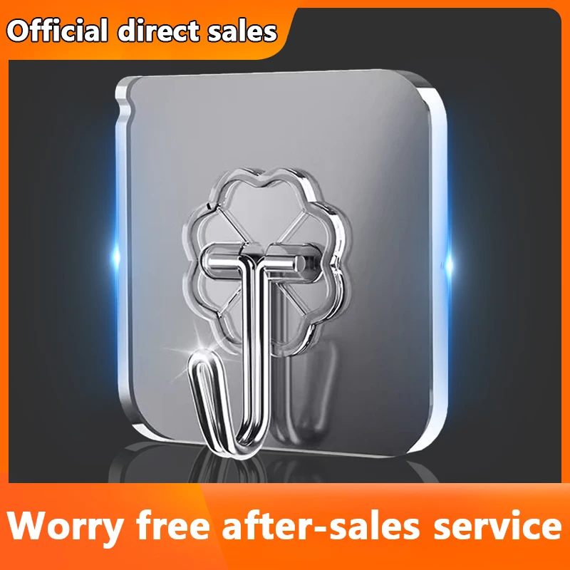 Official-Direct-Sales-Strong-Self-Adhesive-Hooks-Heavy-Duty-Wall-Hooks ...
