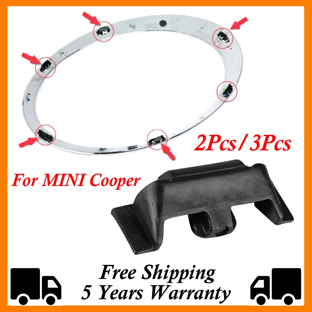 Car-Headlamp-Headlight-Frame-Clip-Fastener-For-MINI-Cooper-S-One ...