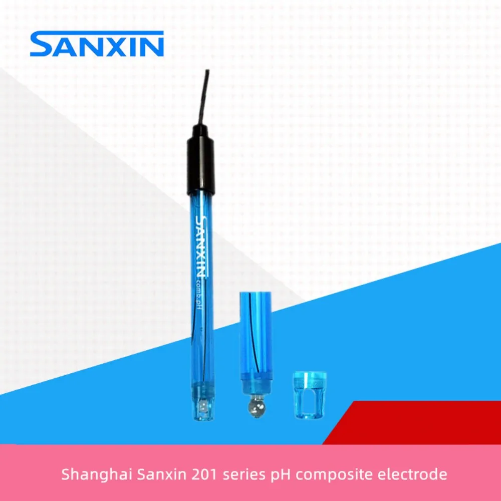 Shanghai-Sanxin-201-a-201-c-plastic-shell-pH-composite-electrode-pH-composite-electrode-for ...