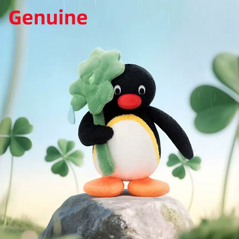 Hot Pingu Flower Language Series Plush Lovely Pingu Penguin Bell Flower ...