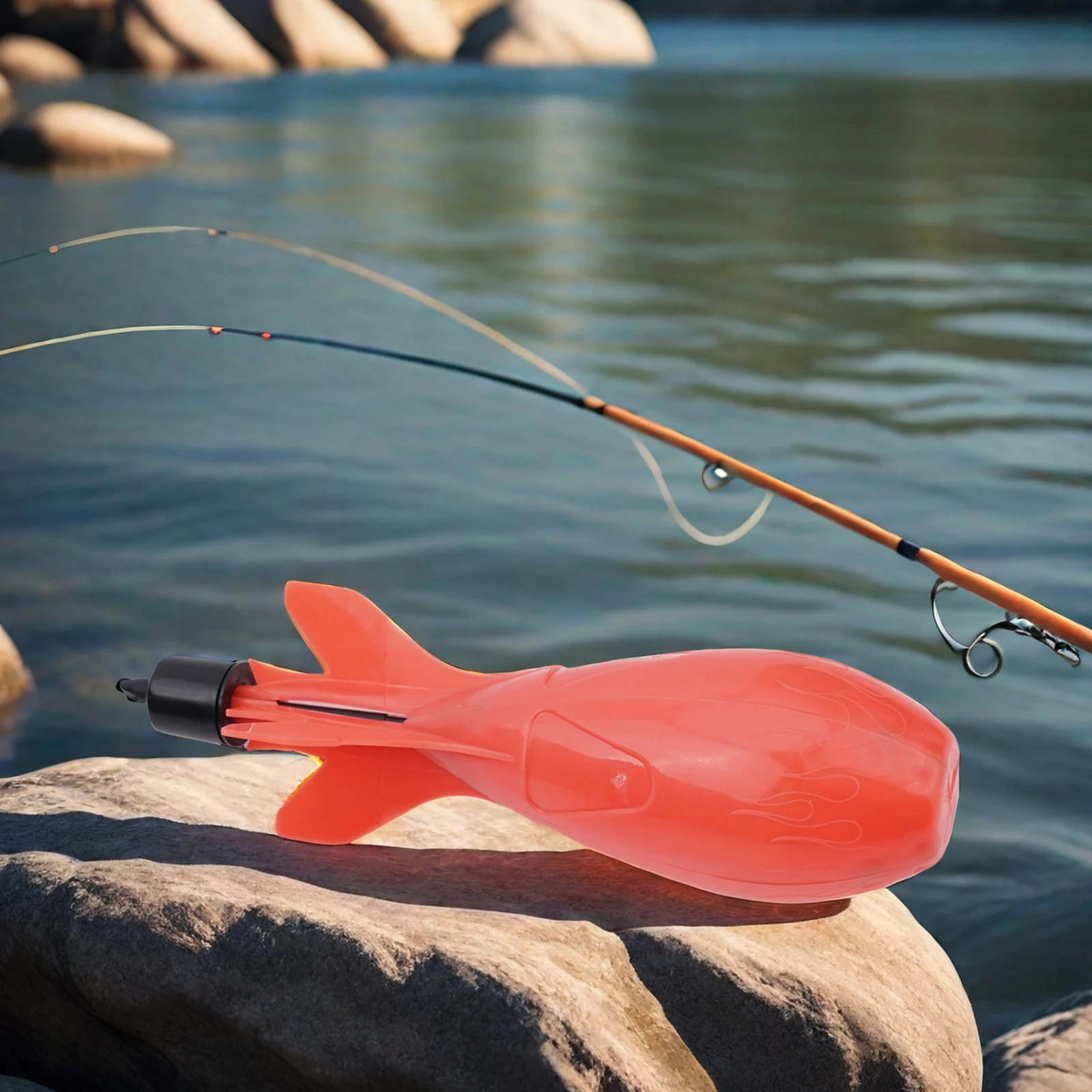 Float-Carp-Fishing-Pellet-Rocket-Feeder-Float-Lure-Pesca-Tool-Carp ...