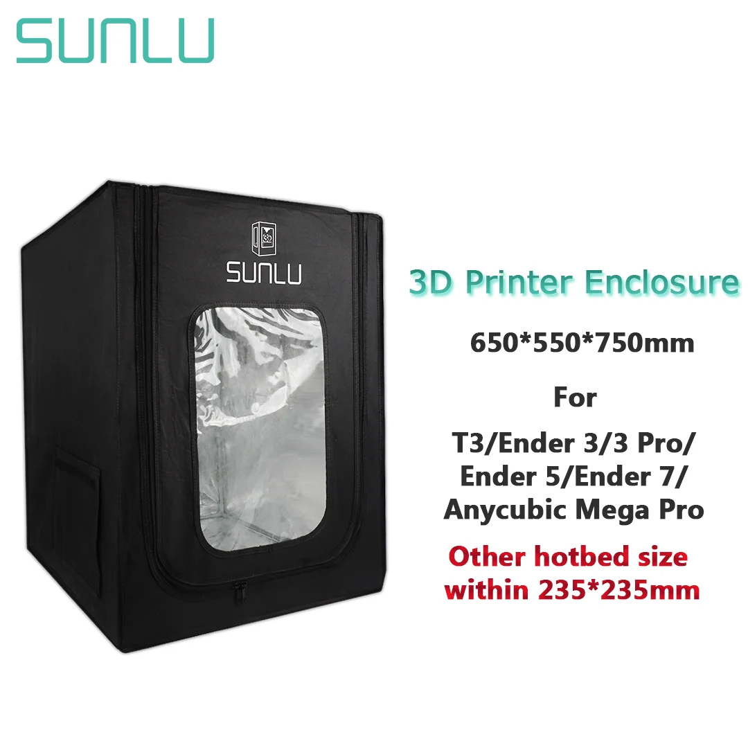 SUNLU-3D-Printer-Enclosure-Large-Size-650-550-750mm-Maintain-Internal-Circulation-Of-Heat-Better ...
