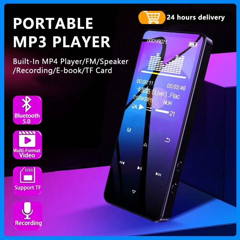 Port-til-Walkman-udio-MP3-Player-Bluetooth-5-0-MP4-Player-HiFi-Lossless ...