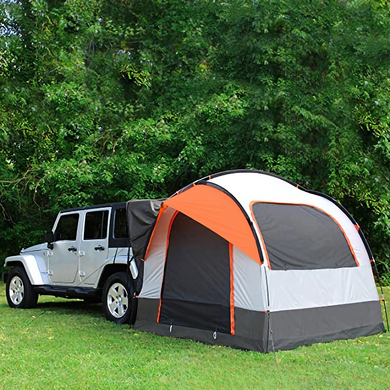 Tent-canopy-outdoor-beach-camping-roof-rear-trunk-extension-rear-tent ...