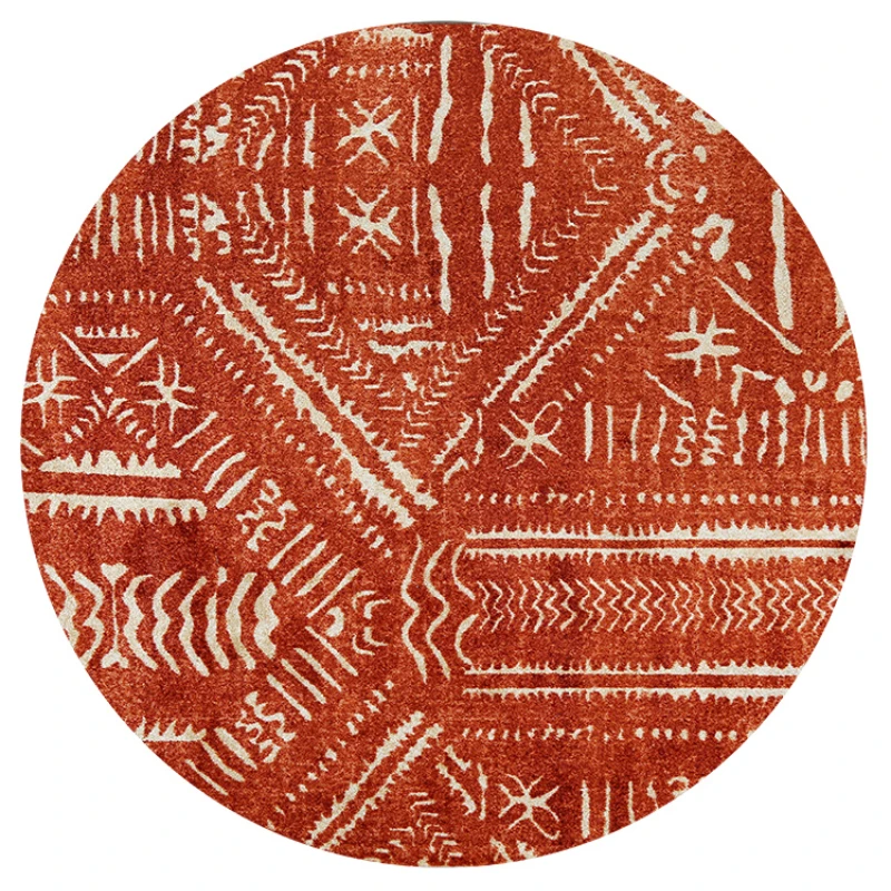 Moroccan Style Living Room Decoration Round Carpet Large Area Rugs for ...