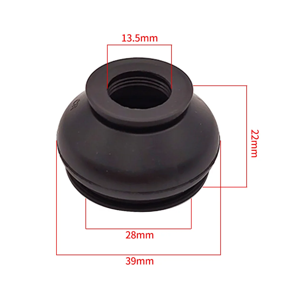 Dust Boot Covers 2pcs Accessories Ball Joint Boots Black High Quality ...