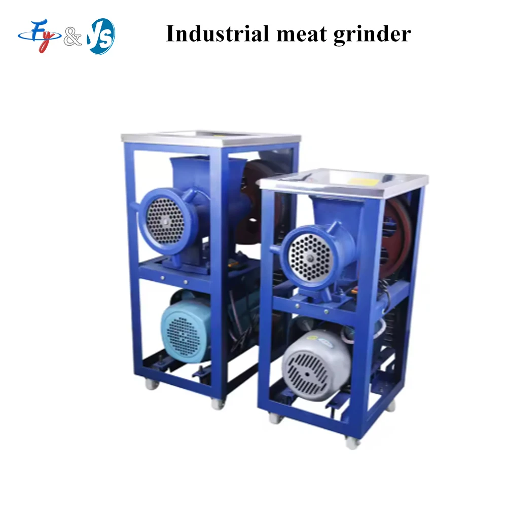 Industrial meat grinder for mincing edible meat, pork, chicken, beef ...