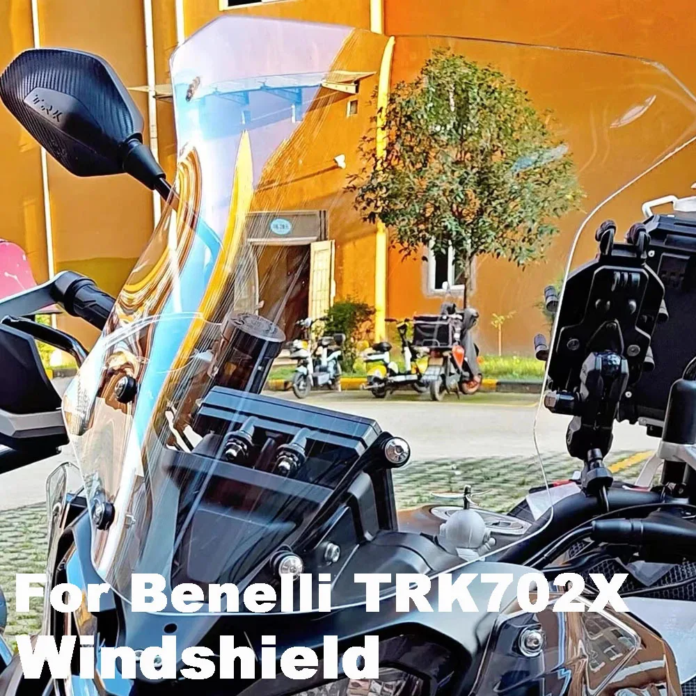 Motorcycle-Front-Windshield-For-Benelli-TRK702X-Windscreen-TRK-702X ...