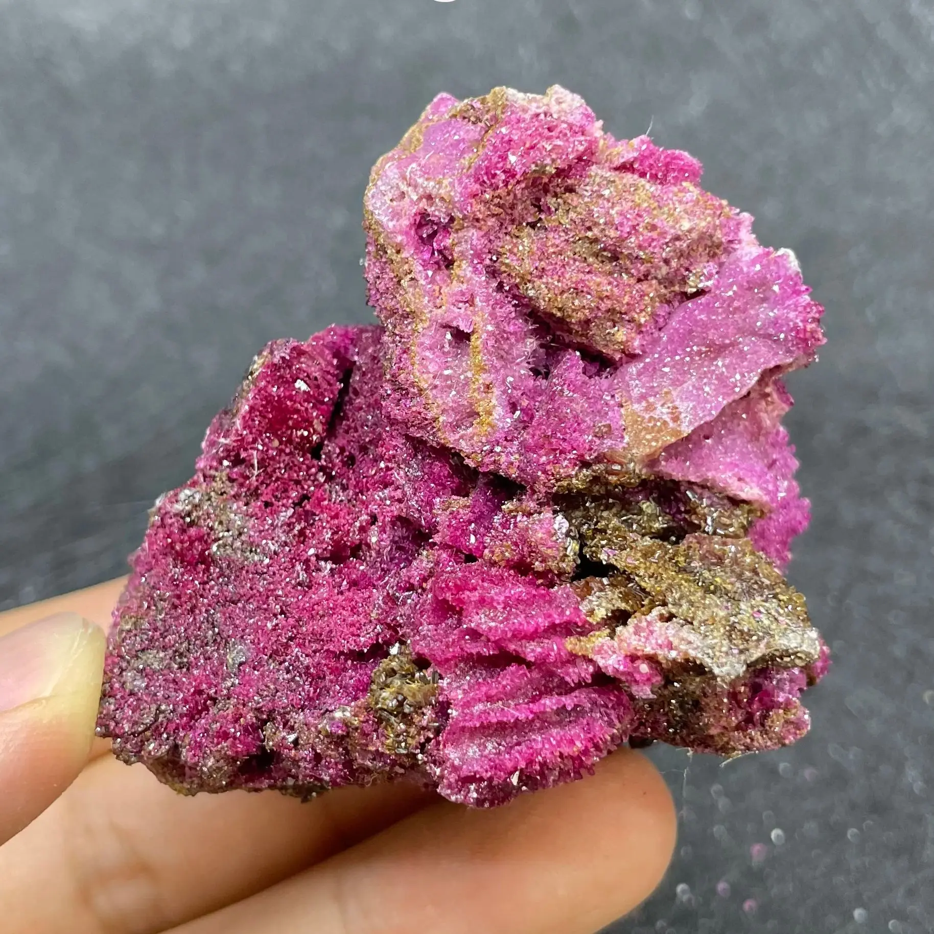 Natural-Stone-Africa-Honeycomb-Ruby-Rough-Shiny-Mica-Mineral-Specimen-Crystal-Quartz-Healing ...