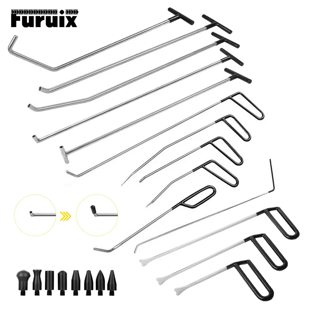 Furuix-Paintless-Dent-Repair-Tool-Automotive-Dent-Repair-Tools-Crowbar ...