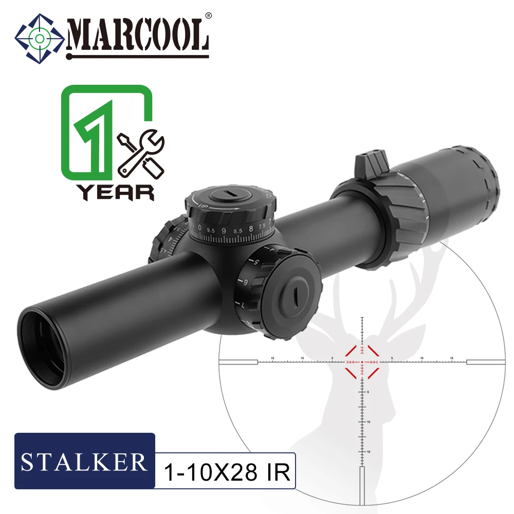 Marcool-STALKER-HD-1-10X28-Hunting-Scope-IR-SFP-LPVO-Riflescope ...