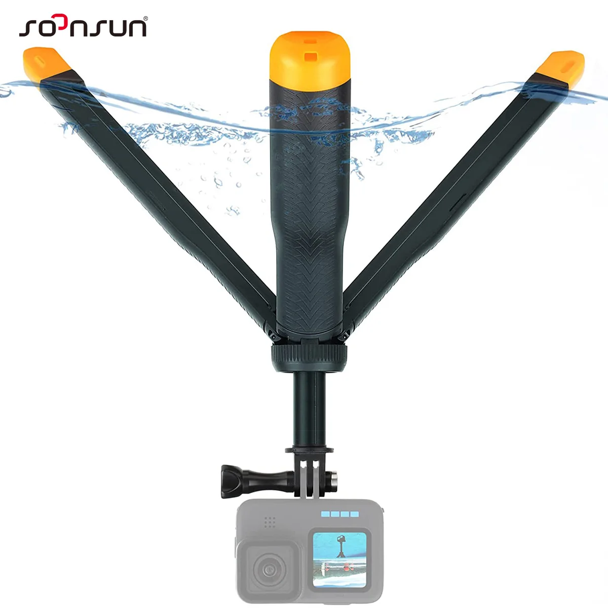 SOONSUN-Floating-Tripod-for-GoPro-Hero-12-11-9-Float-Selfie-Stick-Akaso ...