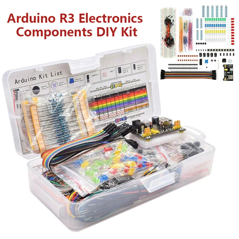 DIY-Project-Starter-Kit-para-Arduino-UNO-R3-Conjunto-de-Componentes ...