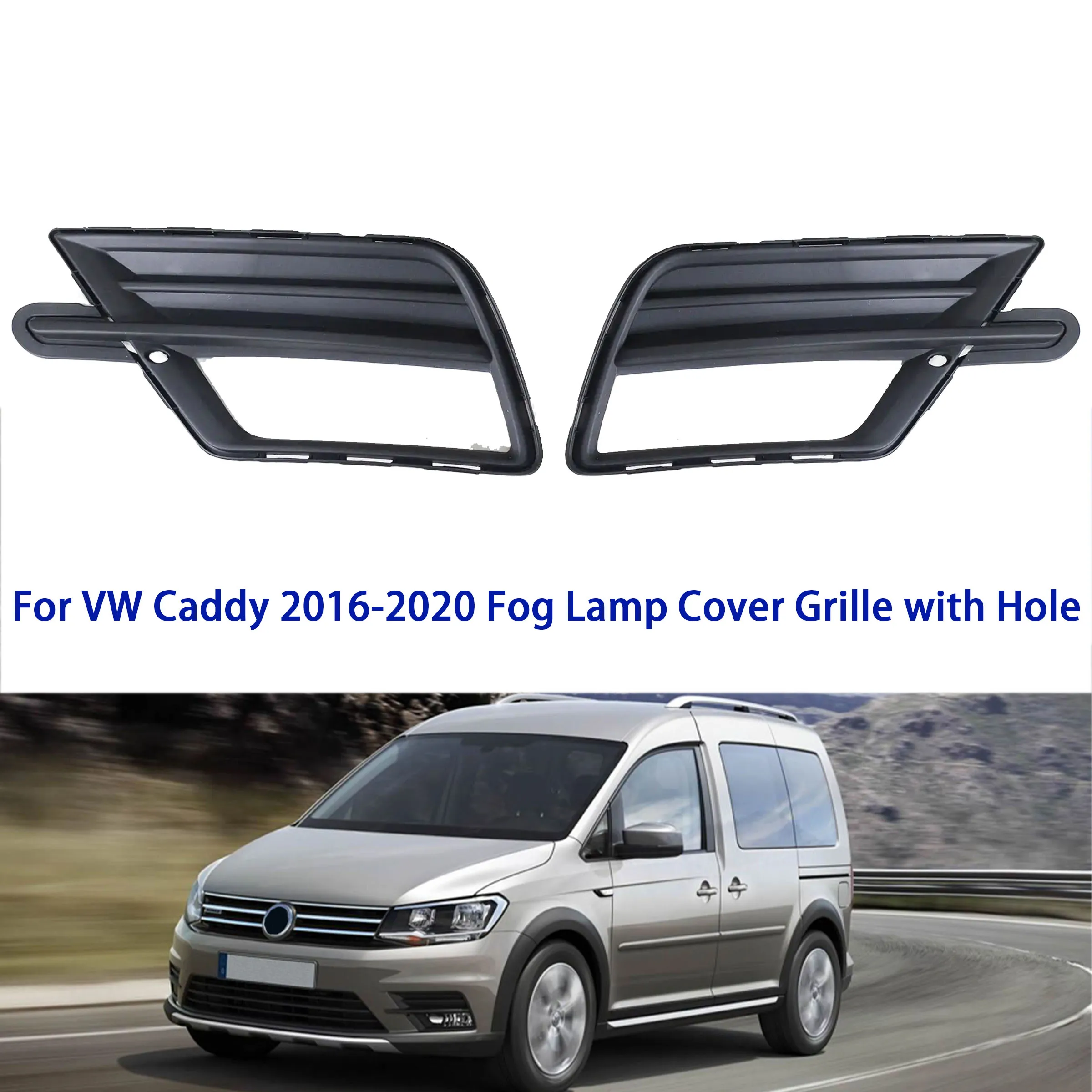 For VW Caddy 2016 2017 2018 2019 2020 Front Bumper Fog Light Frame ...