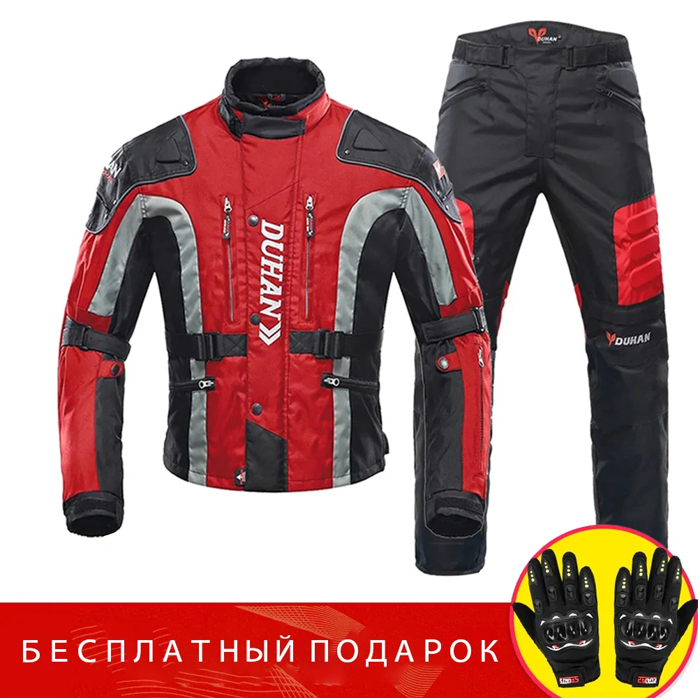 DUHAN-Veste-de-protection-de-moto-pantalon-de-moto-quipement-de ...