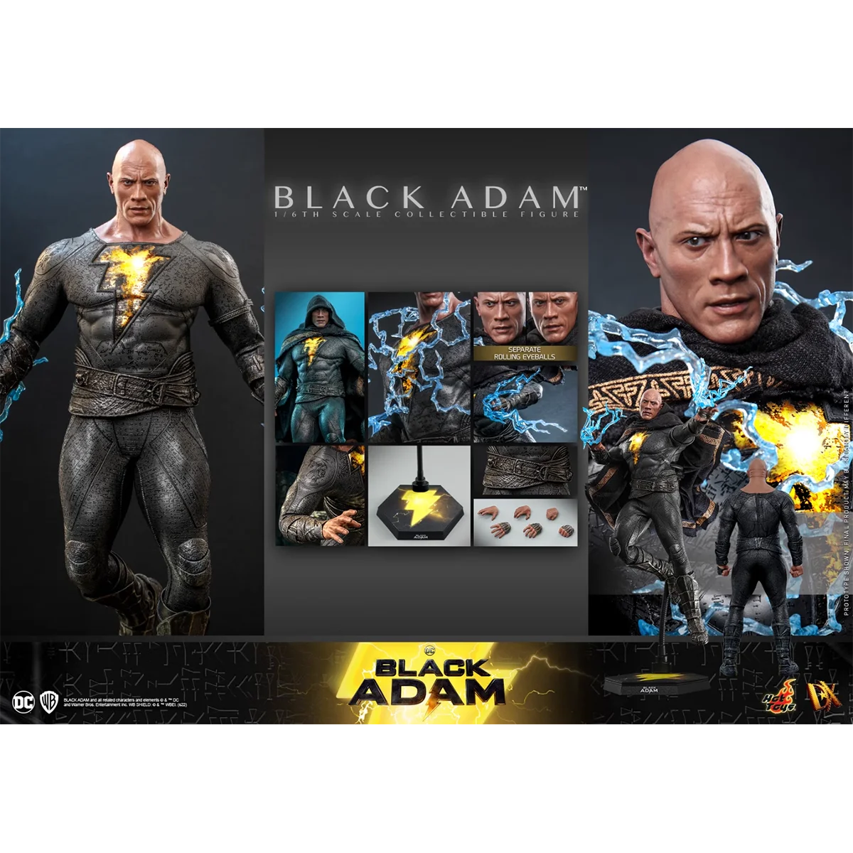Original-HOTTOYS-HT-1-6-DX29-Black-AdamDwayne-Johnson-Action-Figure ...