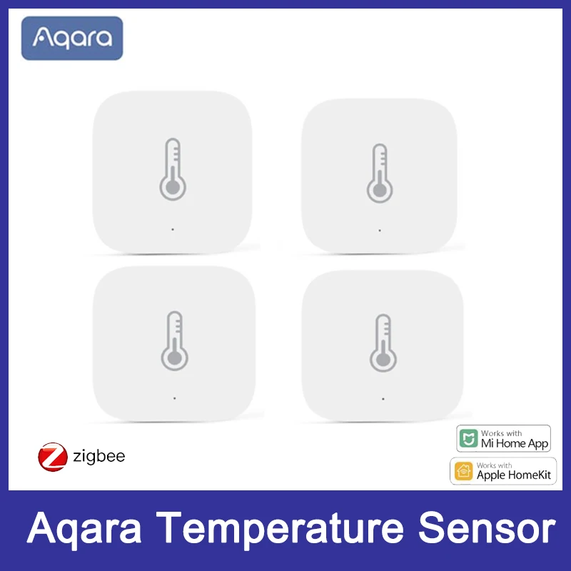 Aqara 온도 센서, 스마트 공기 압력 습도 환경 센서, Zigbee 스마트 리모컨, 샤오미 홈키트용| | - AliExpress