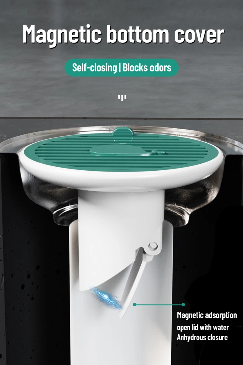 BOUCHON EVIER,03--Bouchon de vidange de douche en Silicone, Anti ...