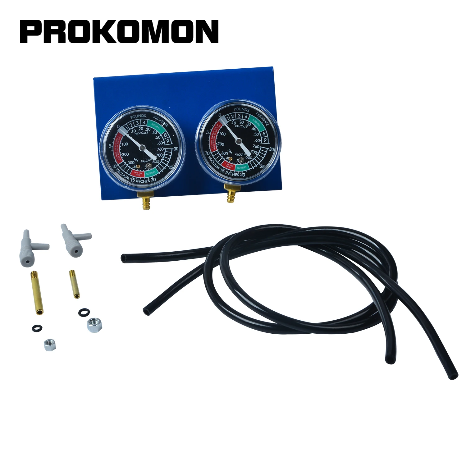 Motorcycle Carb Vacuum Gauge 2 Carburetor Synchronizer Tool Cylinder ...