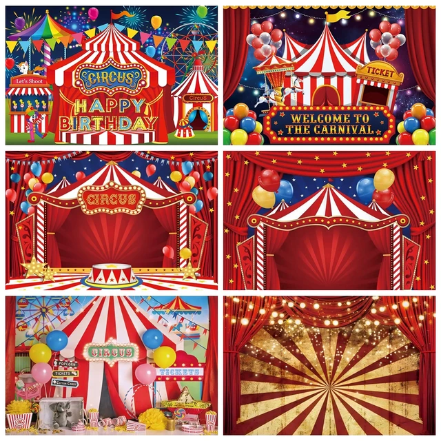 Circus Theme Background