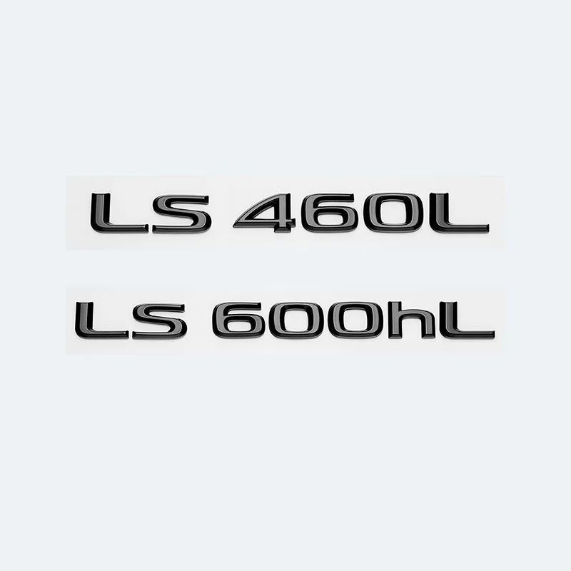 ABS Letters Emblem For Lexus LS350 LS400 LS460 LS460L LS500 LS500h ...