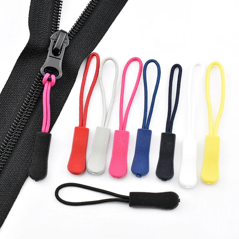 10pcs-Zipper-Pull-Puller-End-Fit-Rope-Tag-Replacement-Clip-Broken ...
