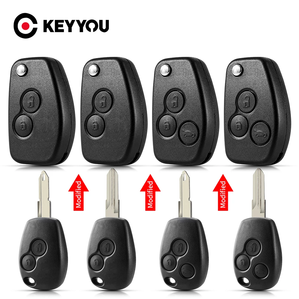KEYYOU-VAC102-Ne72-Modified-Car-Key-For-Renault-Renault-Dacia-Modus ...