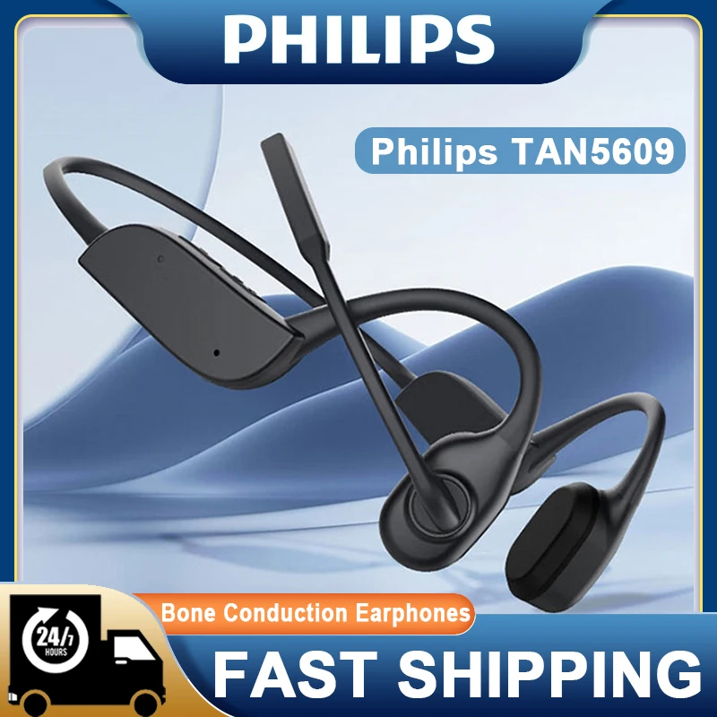 Original-Philips-TAN5609-Bone-Conduction-Headphone-Wireless-Bluetooth ...