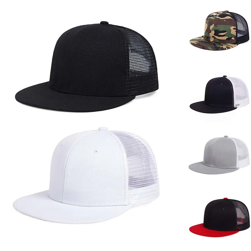 Unisex-Simple-Hip-hop-Net-Hats-Spring-and-Summer-Outdoor-Adjustable ...