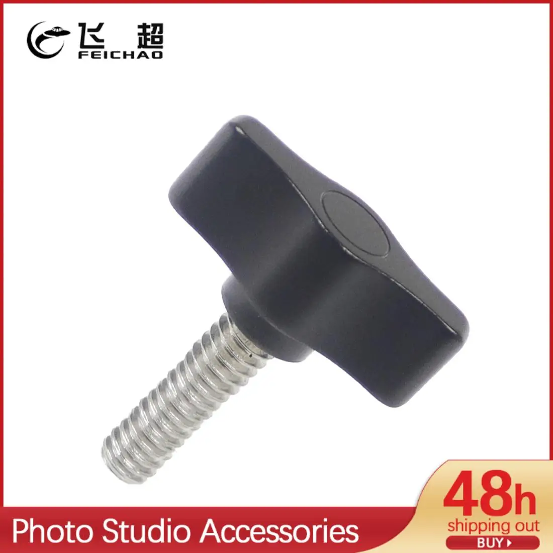 T Type 1/4" Handle Screw Stainless Steel 304 Hand Tighten Knob Bolts ...