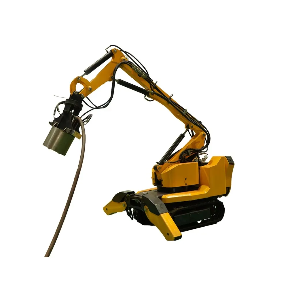 2.2 Ton Demolition Robot for Mining and Tunnel Excavation: Real-World ...