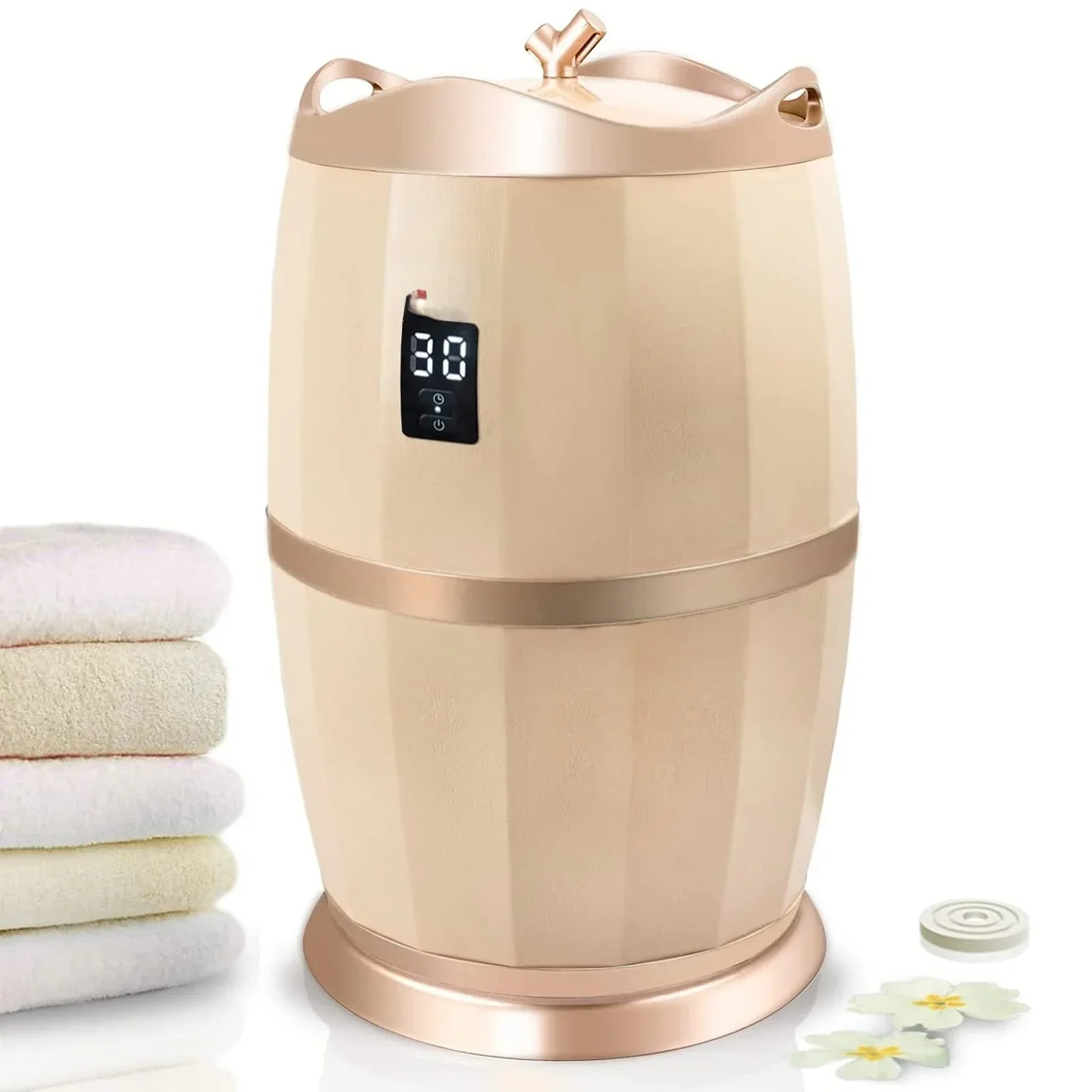 Bucket-Style-Towel-Warmer-Home-Smart-Bathroom-Heated-Spa-Electric ...
