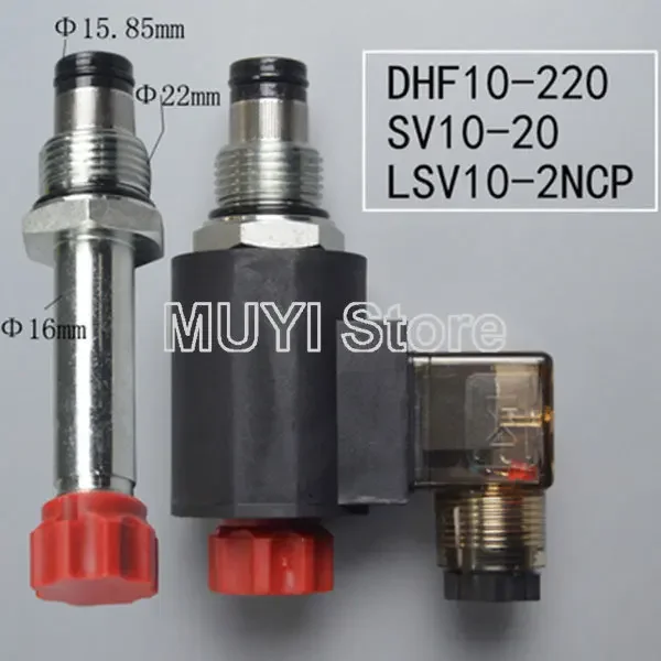 DHF10-220 SV10-20 LSV10-2NCP 2 Position 2 Way Normally Closed Threaded ...