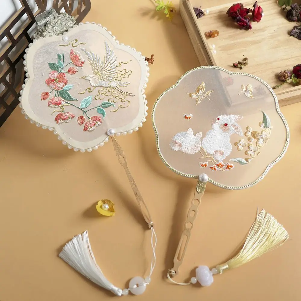 Chinese-Style-Embroidery-Fan-Decoration-Fans-With-Ancient-Style-Long ...