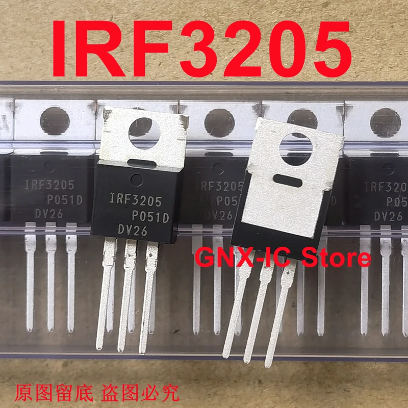 10PCS-50PCS-100-Real-Original-New-IRF3205-55V-110A-8m-200W-Big-Chip ...